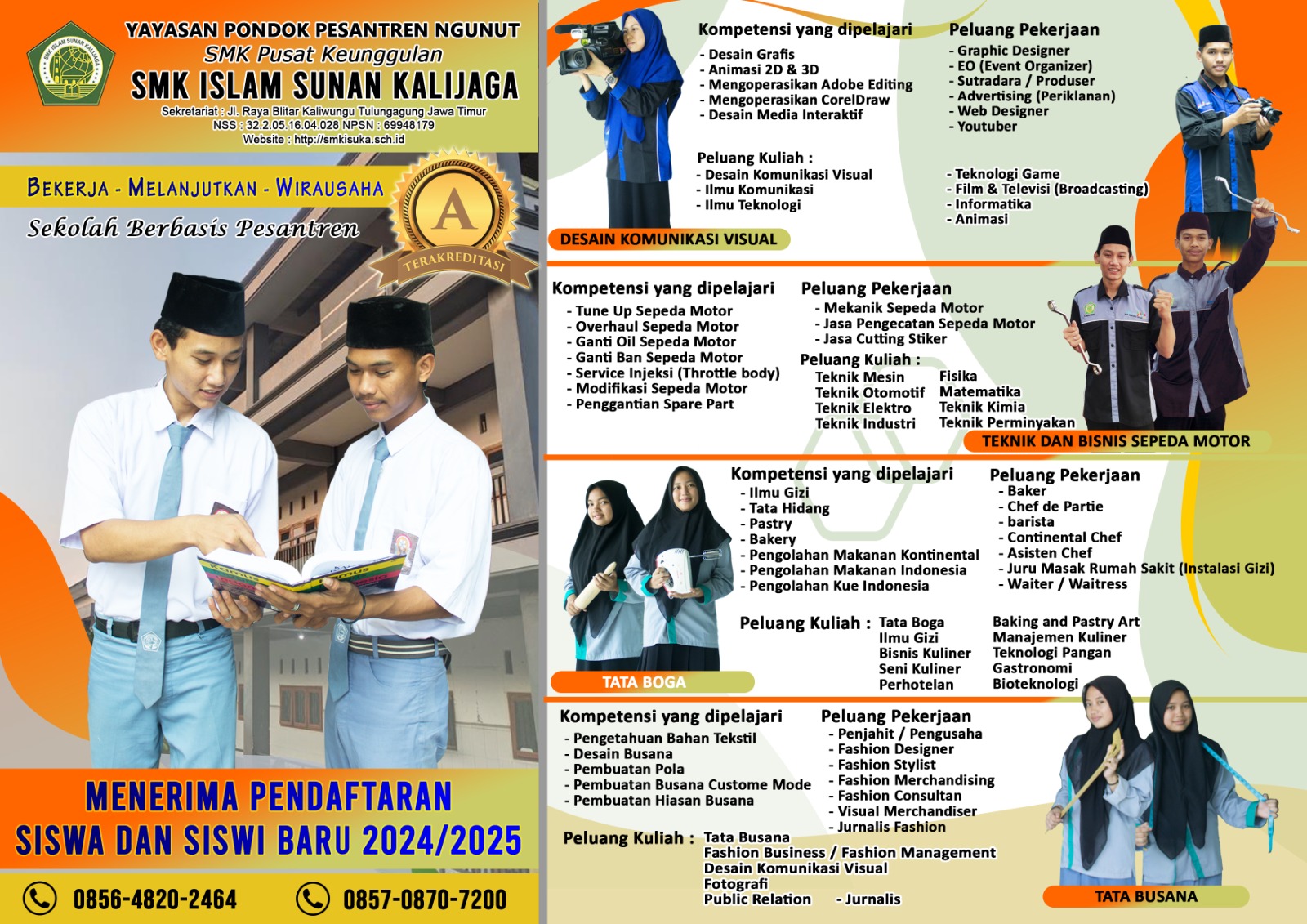SMK Islam Sunan Kalijaga - Gerakan Sekolah di MA'ARIF NU
